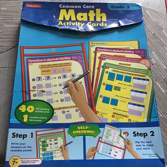 Lakeshore | Toys | Lakeshore Common Core Math Activity Cardsgrade ...